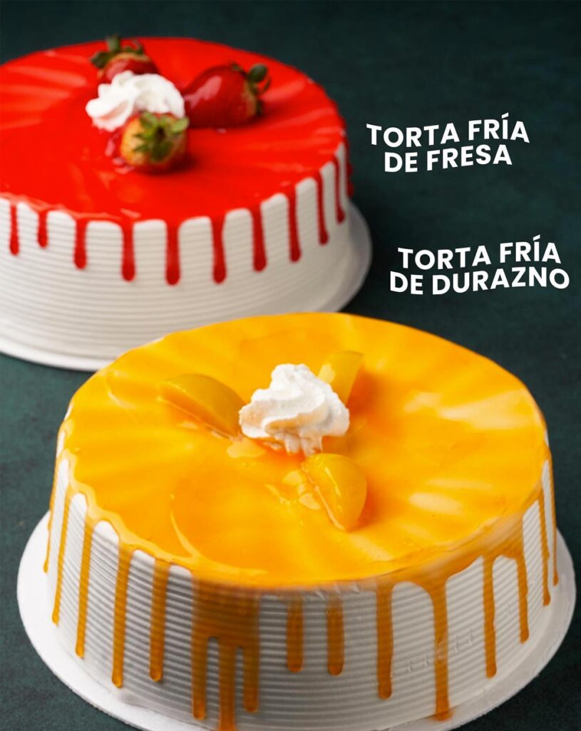 TORTA FRIA FRESA (15 PORCIONES) – Panadería Montecarlo